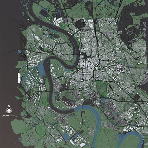 Collection Cities In Germany Mass Buildings 3d Model Turbosquid