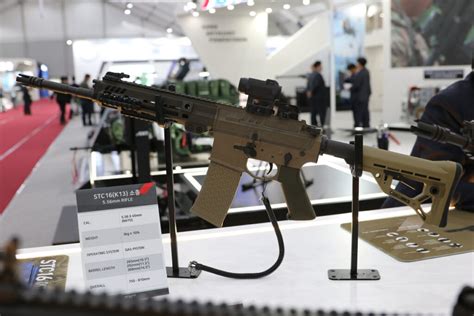 Snt Motiv Presents K13 Carbine At Seoul Adex 2023 Small Arms Defense