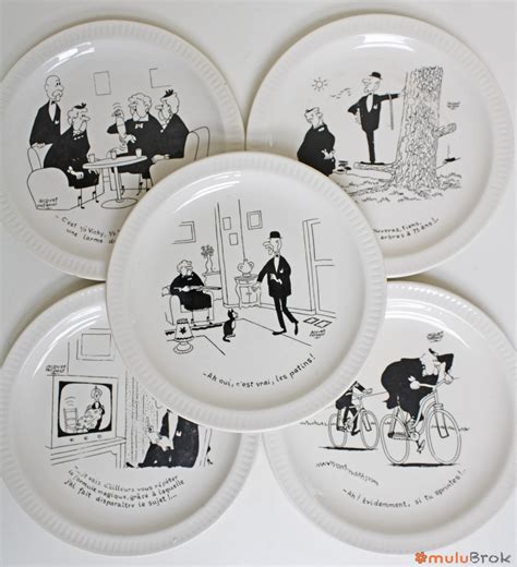 Assiette St Amand Jacques Faizant Mulubrok Brocante En Ligne