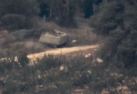 فيديو للحظة استهداف حزب الله ملالة إسرائيلية Lebanon Debate ليبانون