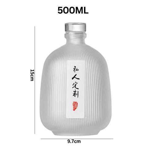 Chai Rượu Tròn Sọc Nút Bấc 375ml 500ml Thủy Tinh Cao Cấp North Star