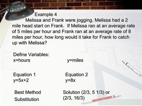 Systems Word Problems Notes Ppt