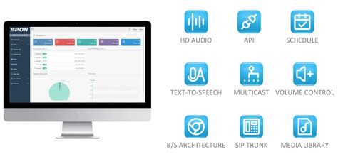 Spon Xc 9000 Ip Network Pa Paging Intercom System Customized With 1