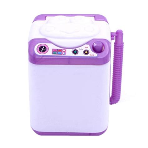 New Doll Wahing Machine Cute Colorfat Ilicone Mini Wahing Machine Toy