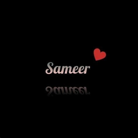 I Love Sameer Name Wallpaper