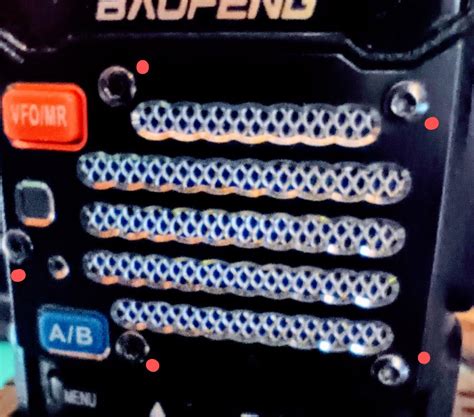 Uv 5r What Type And Size Torx Bit To Remove A Baofeng Mic And Speaker