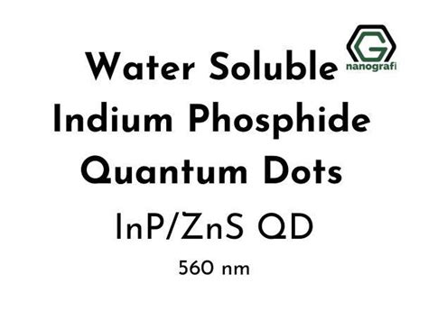 Indium Phosphide Quantum Dots Inpzns Qd