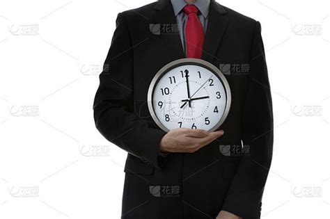 带着时钟的商人