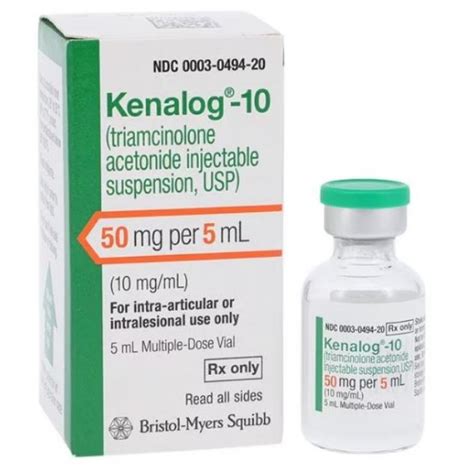 Kenalog 10 Mdv 10mg Ml 5ml Pipeline Medical