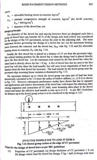 Pavement Design Rigid Pavement Designpdf