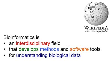 01 Introduction To Bioinformaticspptx