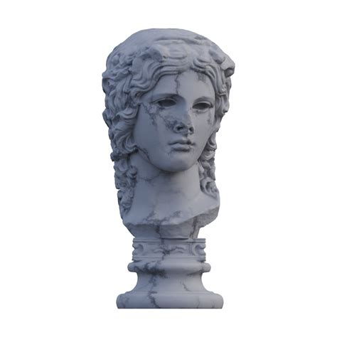 Dionysus Statue 3d Renders Isolated Perfect For Your Design 39209054 Png