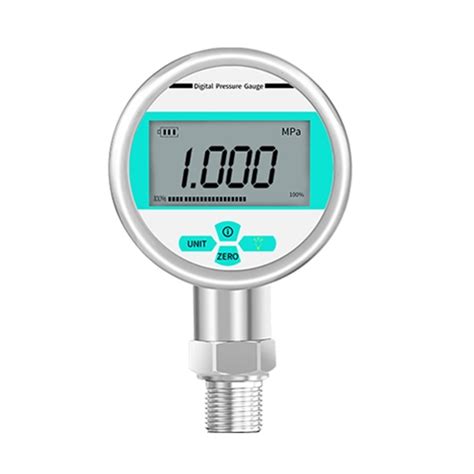 0 To 10 Bar Digital Pressure Gauge For Water Air 0 145 Psi