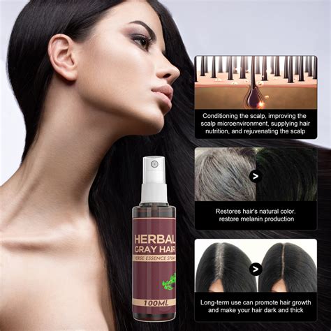 Iu Polygonum Multiflorum Herbal Essence Spray Black Hair Growth Prevent