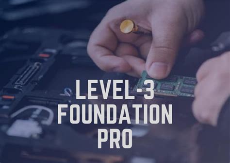 Level 3 Foundation Pro Vlsi Expert