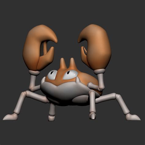 Stl File Krabby And Kingler Pokemons 🐉・3d Print Design To Download・cults