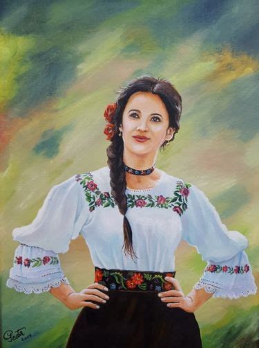 Slika Devojka Autor Milovanovic Pedja Ulje Na Platnu Serbianaart