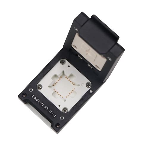 深圳谷易电子生产的lcc24pin封装芯片探针测试座socket 概述 性能 特点 规格 应用 生产厂家