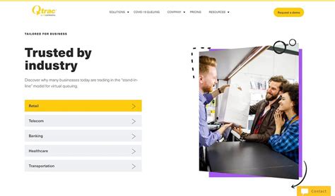 Qtrac Queue Management Interactive Web Excellence Awards