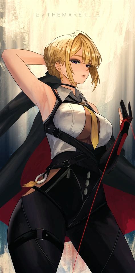 Evelyn Chevalier Zenless Zone Zero Drawn By Themaker Danbooru