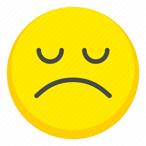 Sad Embrassed Dismay Emoji Emoticon Icon Download On Iconfinder