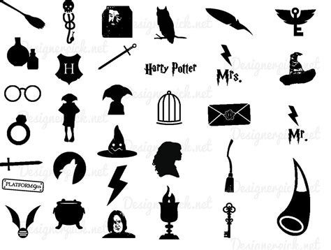 Silhouette De Harry Potter Harry Potter The New Necromancer