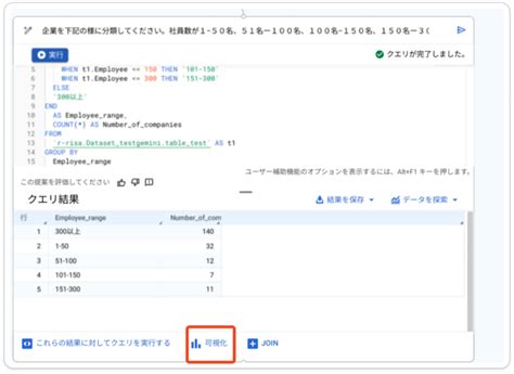 自然言語でデータ分析ができるgemini in bigquery データキャンバス を試してみた g gen tech blog