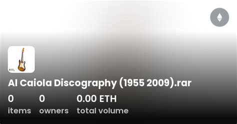 Al Caiola Discography 1955 2009 Rar Collection Opensea