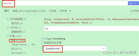 C语言编程规范设置 （vscode设置）vscode代码格式化怎么改规范 Csdn博客