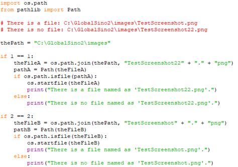 Check If A Filefolderpath Exists Or Not Cannot Find A Specific Filefolder A Folder Exists