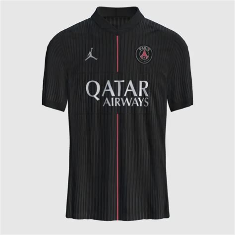 Camiseta Psg 20252026 4th Negro Niño Kit Futboloo