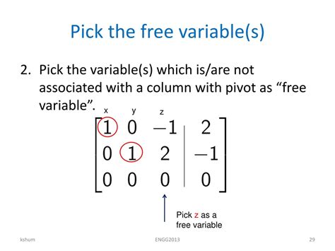 Ppt Engg2013 Unit 3 Rref And Applications Of Linear Equations
