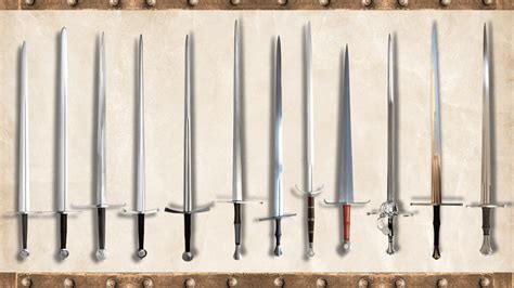 Types Of Medieval Swords Pin On Misc Swords