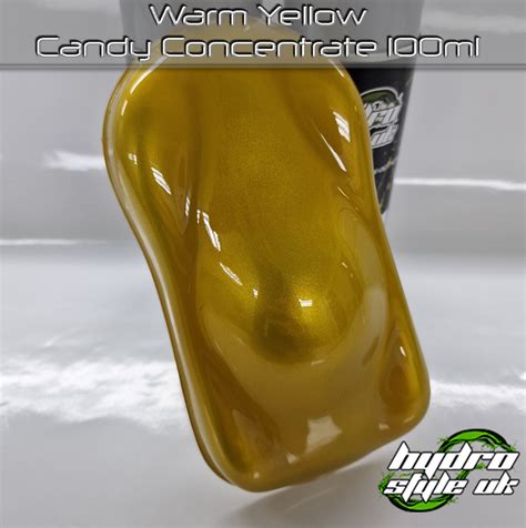 Warm Yellow Candy Concentrate 100ml Hydro Style Uk