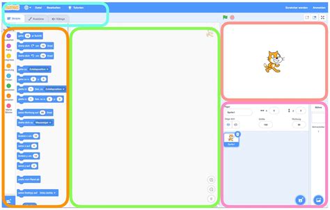 Arbeitsblatt Einführung Programmierung Mit Scratch 3 Informatik