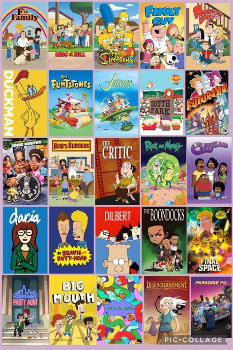 Adult Animation Show You Can Only Pick 3 Or 4 R Sitcoms