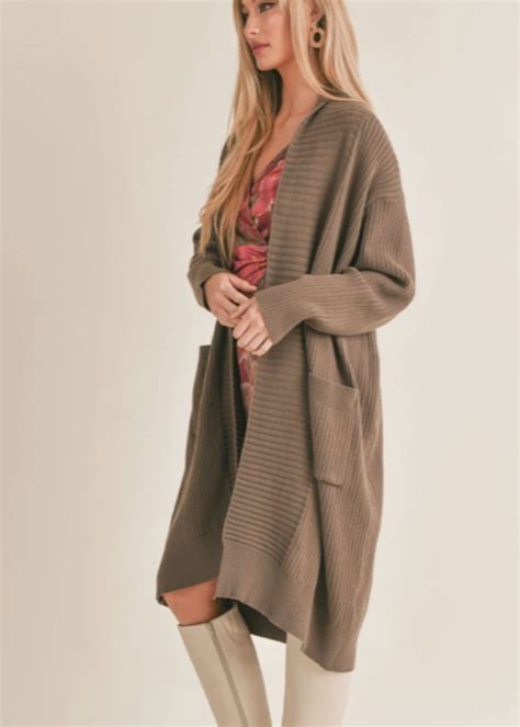 Kalli Oversized Knit Duster The Beach Nut