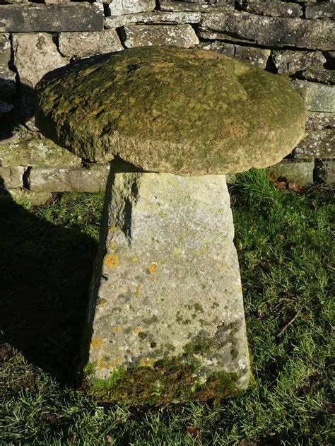 Antique Limestone Staddle Stone Holloways Garden Antiques