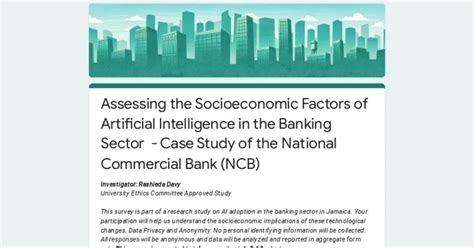 Assessing The Socioeconomic Factors Of Artificial Intelligence In The