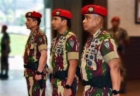 Sertijab 2 Jabatan Strategis Di Kopassus Ini Daftarnya