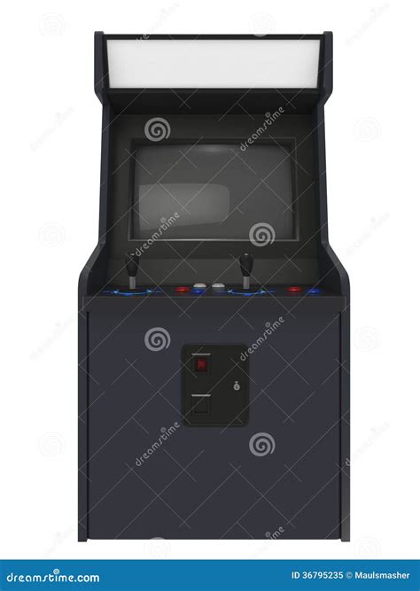 Arcade Machine Joystick And Buttons Layout For Two Players Vector Illustration Cartoondealer