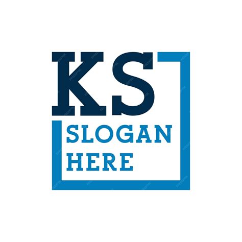Premium Vector Minimal Initials Logo Letters K And S Ks Initial Ks Letter Logo