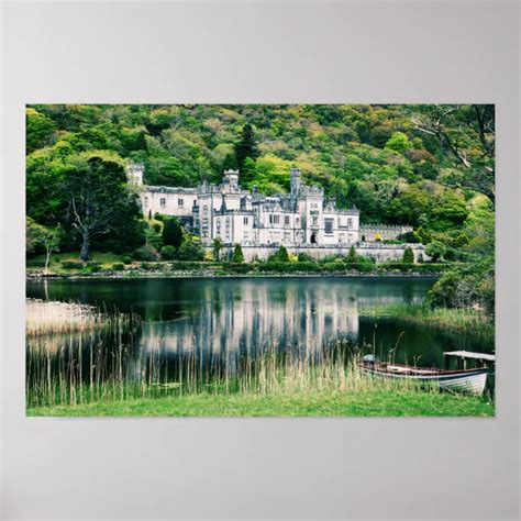 Kylemore Abbey Ireland Poster Zazzle