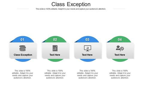 Class Exception Ppt Powerpoint Presentation Gallery Graphics Design Cpb Presentation Graphics