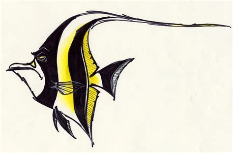 Gill Finding Nemo Drawing