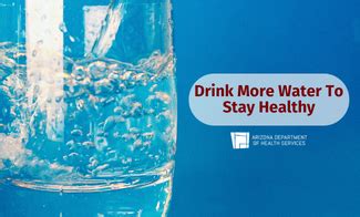 Its Hot Out There Drink Plenty Of Water To Stay Healthy Az Dept Of