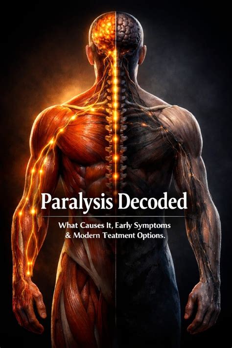 Paralysis Decoded What Causes It Early Symptoms And Modern