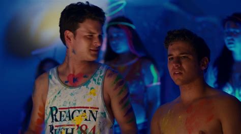 Auscaps Justin Deeley Alex House Nick Bateman And Steven Yaffee Shirtless In Total Frat Movie