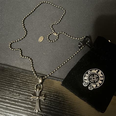 “broken” Authentic Chrome Hearts Necklace 925 Depop