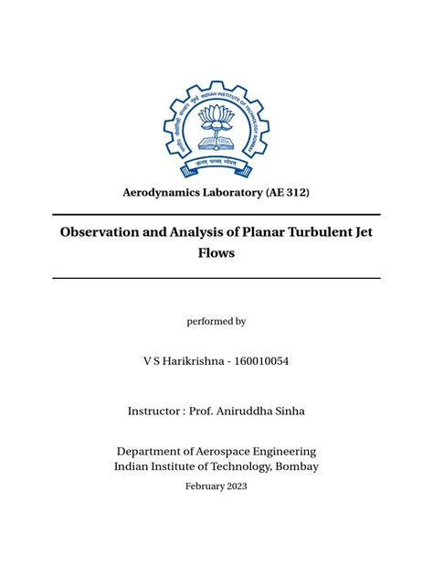 Planar Jet Flow Through Rectangular Nozzle Pdf Fluid Dynamics Turbulence